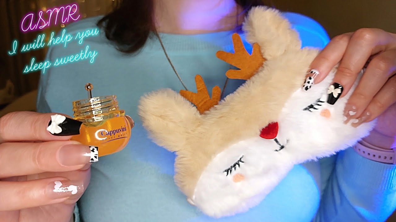 The sleep fairy 🧚‍♀️ will make sure you fall asleep in 2 minutes 🍯 ASMR ...