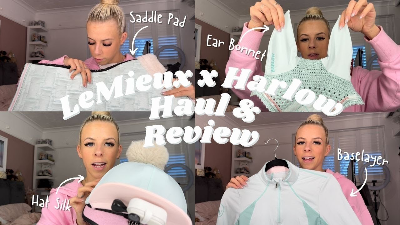 LEMIEUX X HARLOW WHITE HAUL AND REVIEW 💚 - YouTube