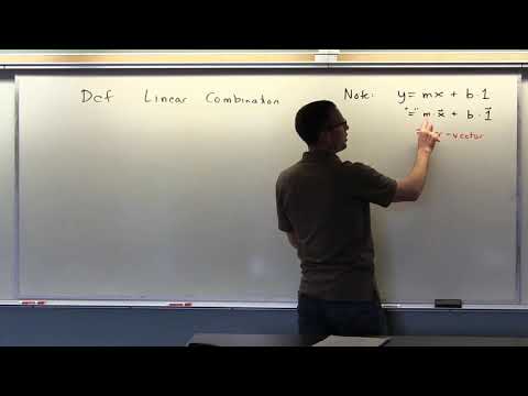Linear Algebra, Lesson 6, Video 2: More about linearity - YouTube