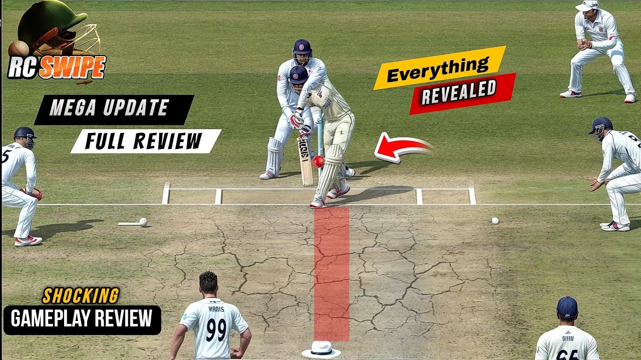 Real Cricket Swipe - BIG Update Gameplay & Full Review 🔥 - YouTube
