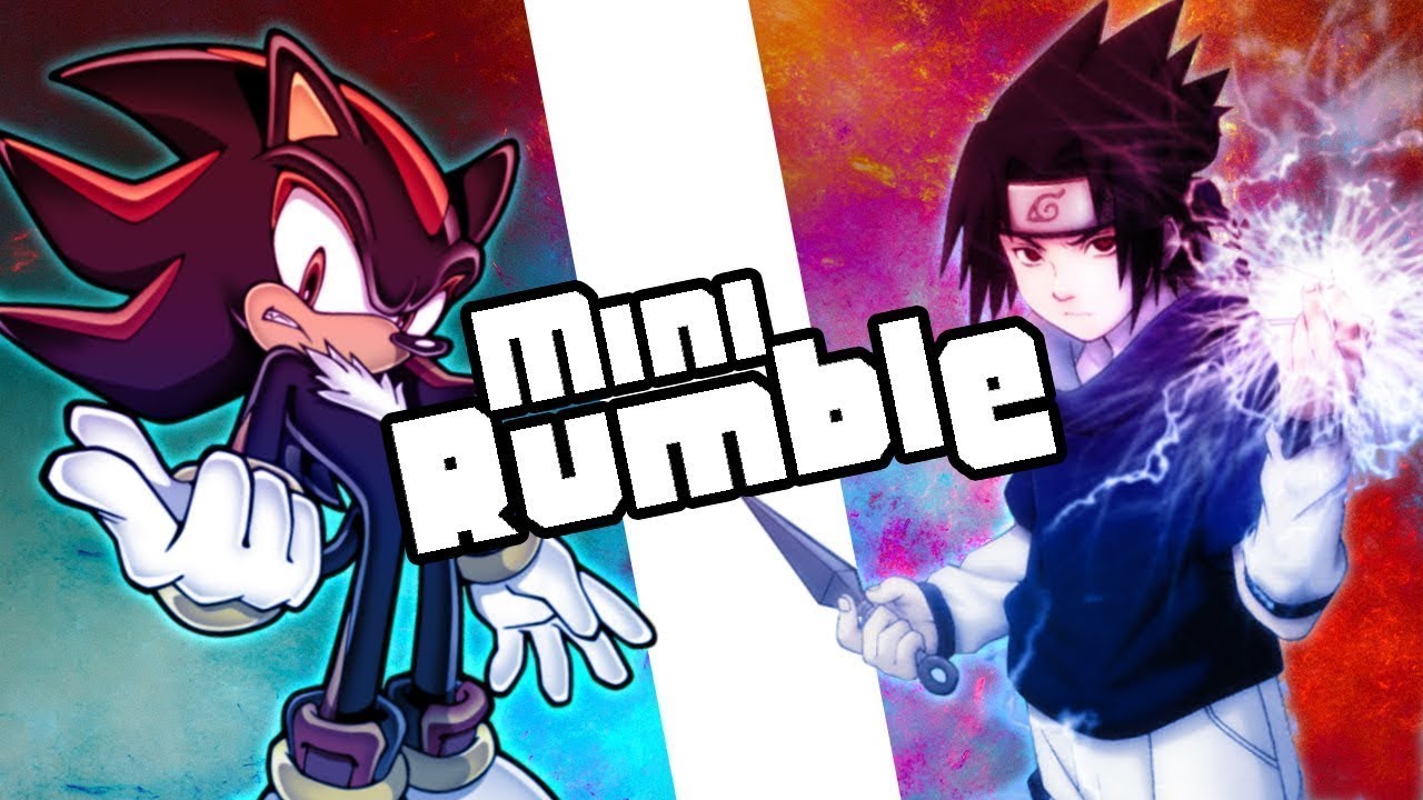 Shadow The Hedgehog VS Sasuke Uchiha (Sonic The Hedgehog VS Naruto ...