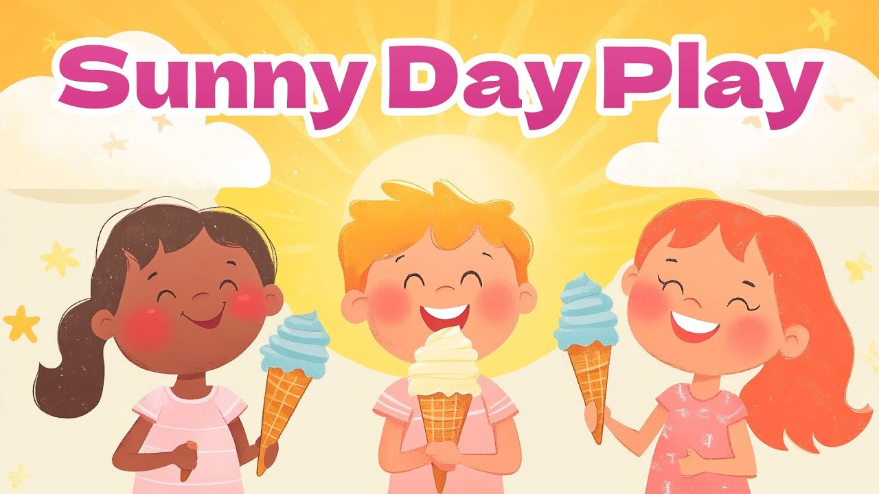 Sunny Day Play 🌞 | Happy Playtime Song for Kids | Children's Fun Song ...