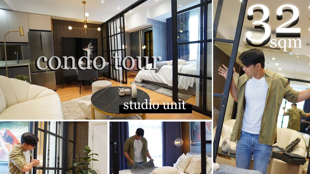 Interior Design/ 32 sqm / Studio Unit / Condo Tour / Twin Oaks Place ...