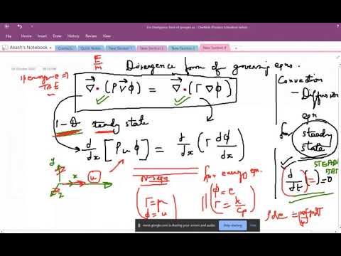Day 4 - Divergence form of Governing Equations in CFD - YouTube