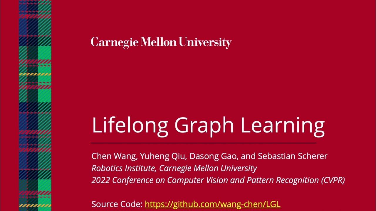 Lifelong Graph Learning (CVPR 2022 Oral) - YouTube
