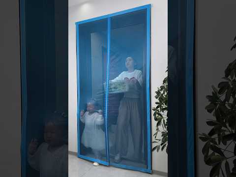 Mom’s Curtain Change Before Dad Arrives 🪟😅🚍 | #shorts #video #viralvideo