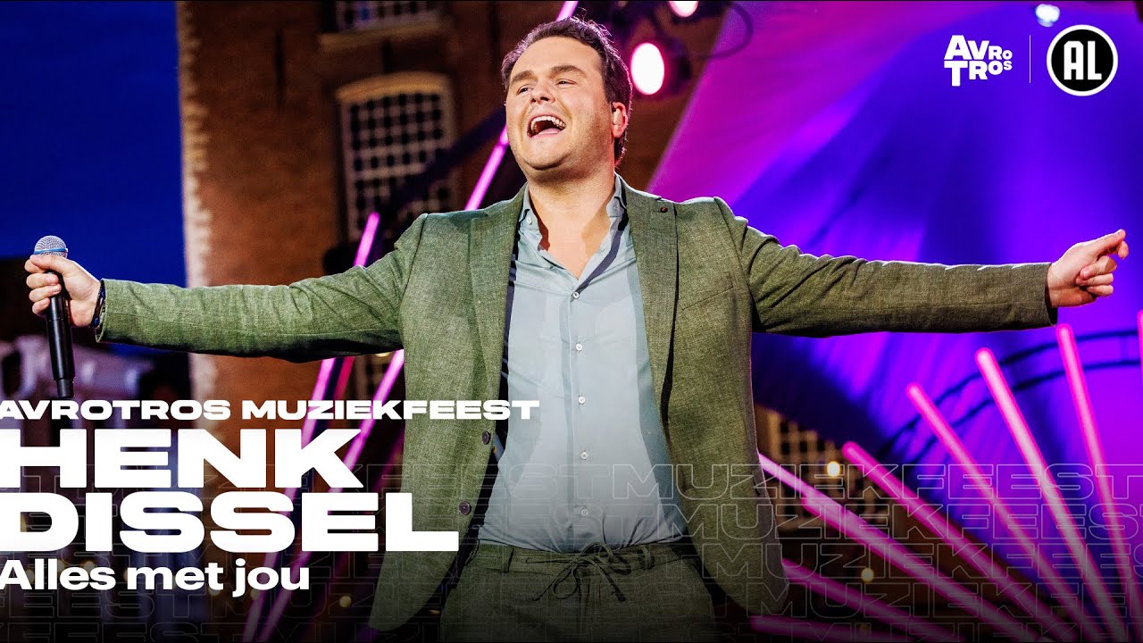 Henk Dissel - Alles met jou (LIVE) • Muziekfeest op het Plein 2024 ...