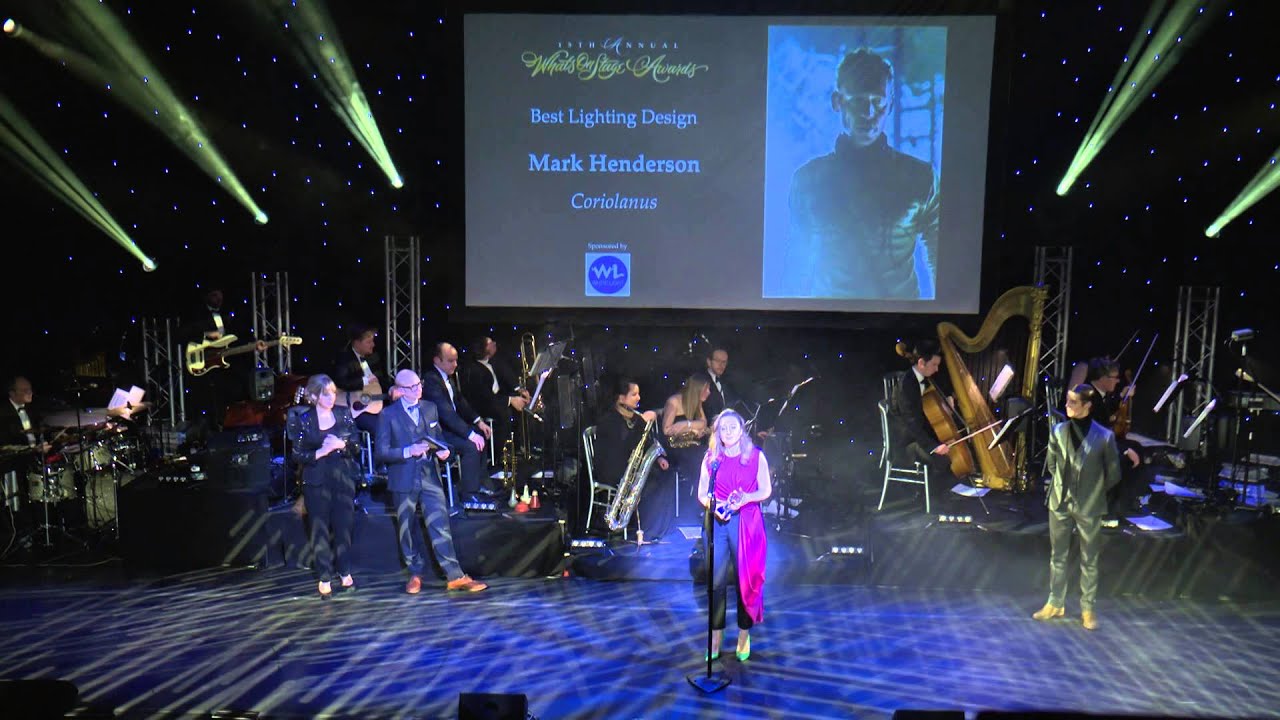 Mark Henderson, Coriolanus - Best Lighting Design - #WOSAwards - YouTube
