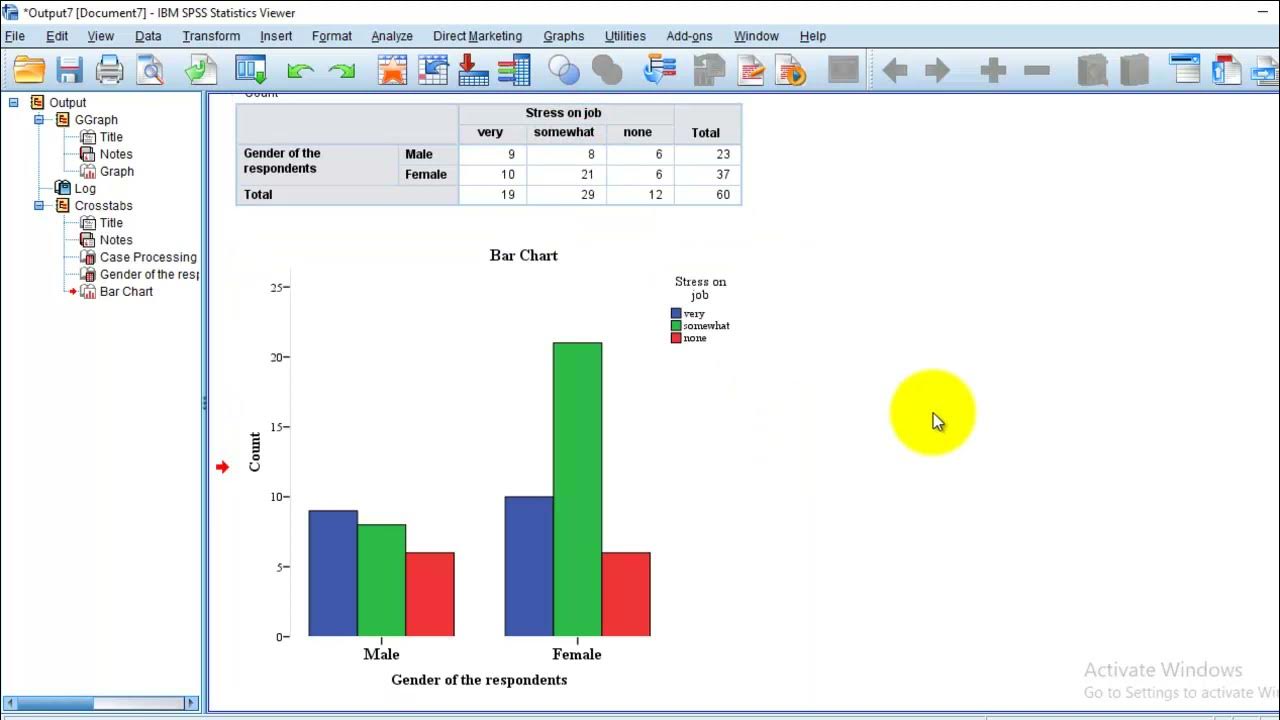 SPSS Tutorial 8 | Clustered Bar Chart in SPSS - YouTube