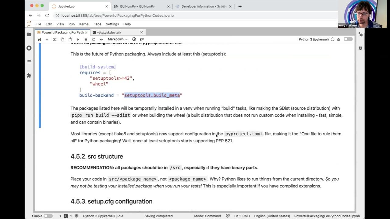 PyHEP 2021: Powerful Python Packaging for Scientific Codes - YouTube