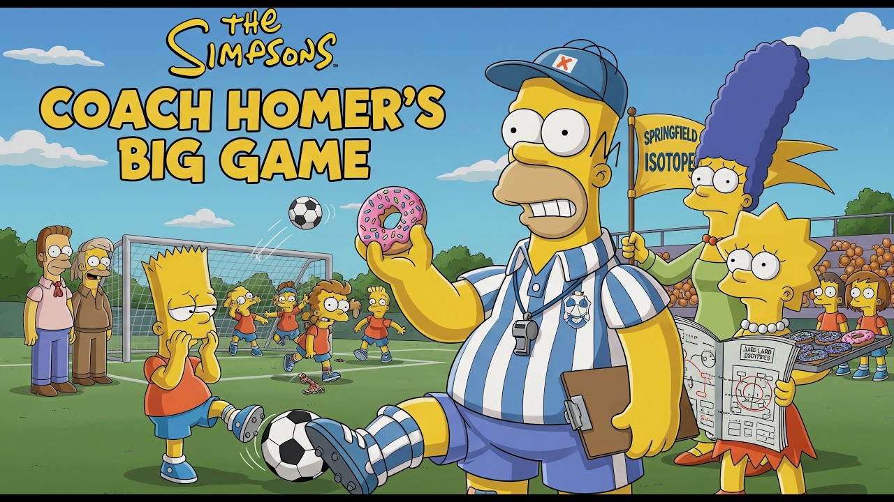 The Simpsons: Coach Homer's Big Game - YouTube