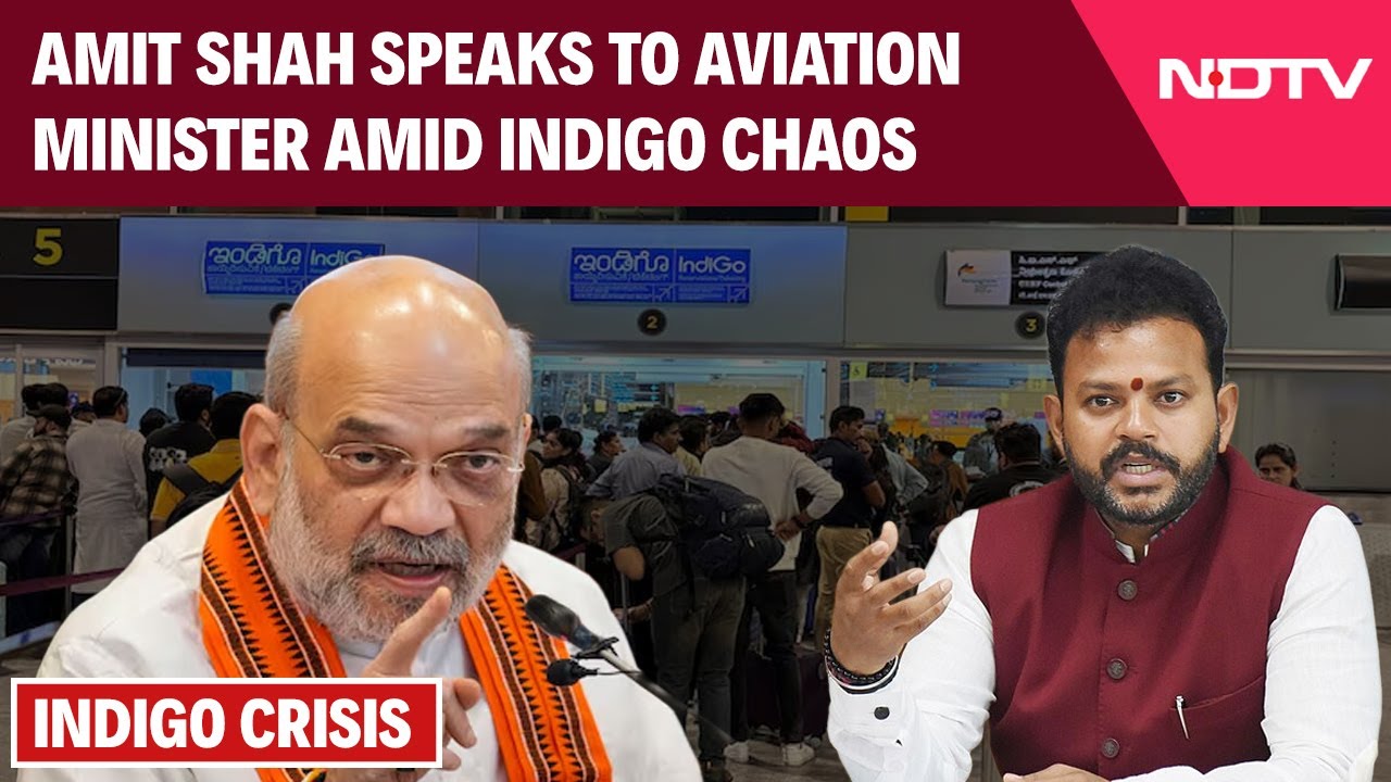 Indigo Flights News | IndiGo Flights Disruption: Amit Shah Speaks To ...