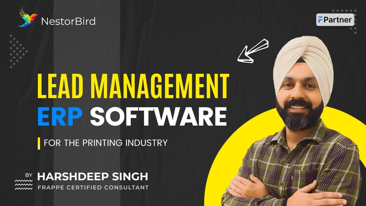 ERPNext | The Best Lead Management ERP Software for the Printing Industry | NestorBird - YouTube