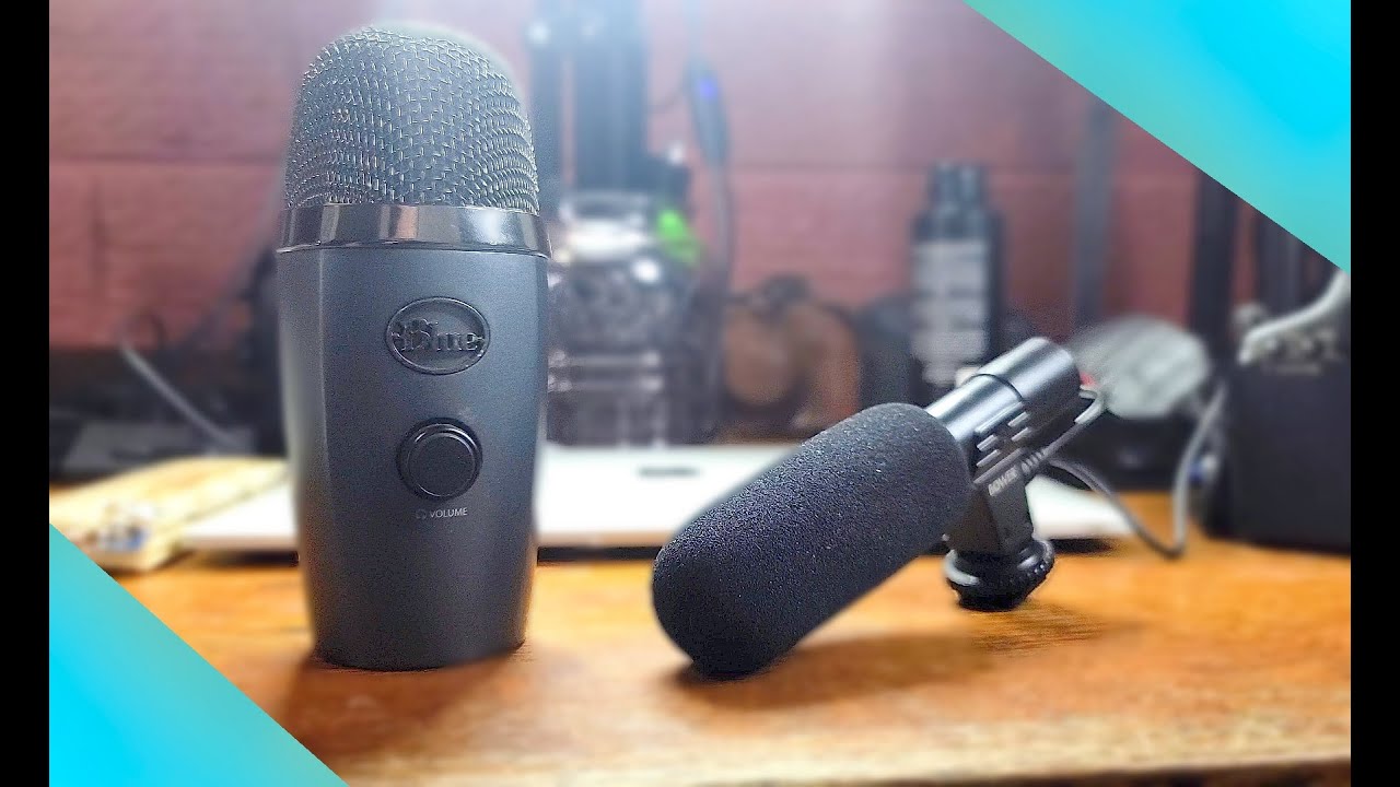 the 100 dollar blue yeti nano vs a 14 dollar shotgun microphone - YouTube