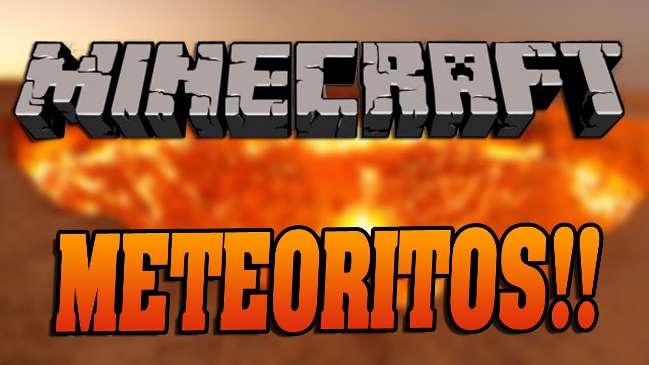 Meteoritos ! | Falling Meteor Mod | Minecraft Review - YouTube