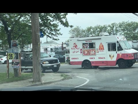 A Pink Kool Kat Truck Leaving The Kool Kat Depot! - YouTube