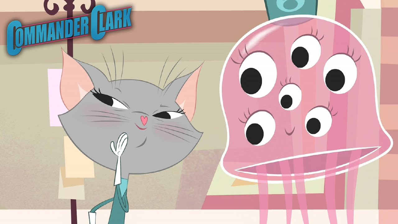 Kitty's secret | Commander Clark | Full episode Season 1 | Cartoons for ...