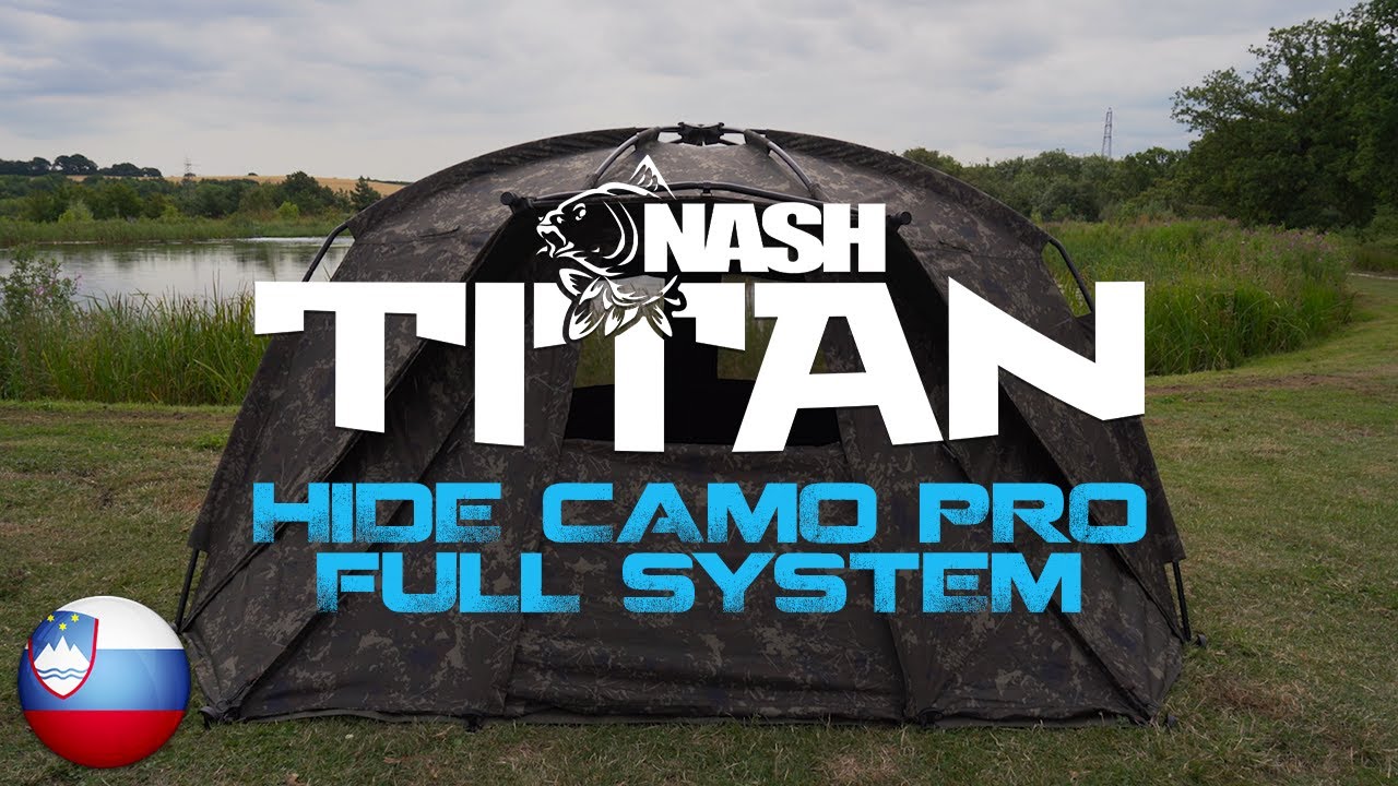 Nash Tackle Titan Hide Camo Pro Full System SLO - YouTube