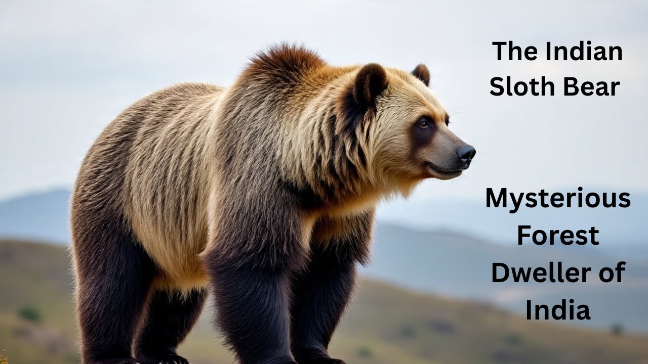 Indian Sloth Bear Facts | Nature’s Most Unique Bear - YouTube