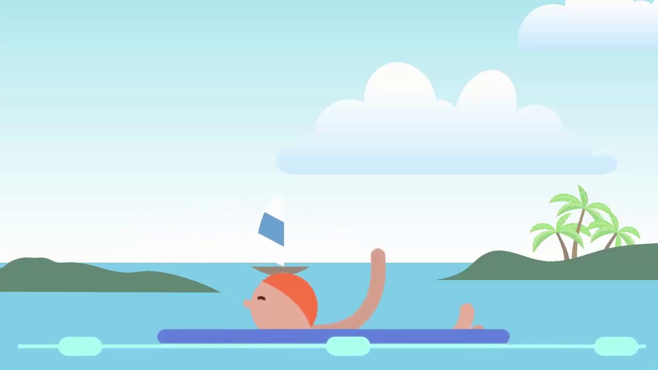 how to create animation swimming - YouTube
