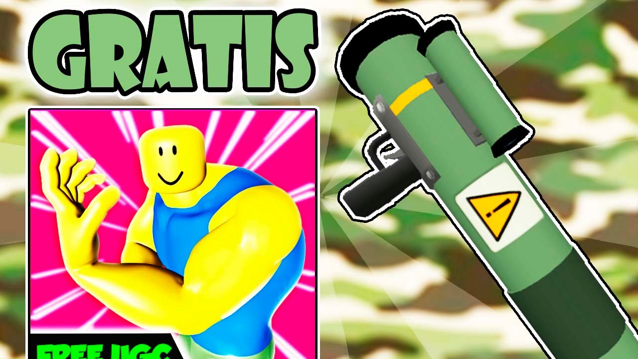 COMO CONSEGUIR LANZACOHETES (BULKED UP ROCKET LAUNCHER) GRATIS! ROBLOX ...