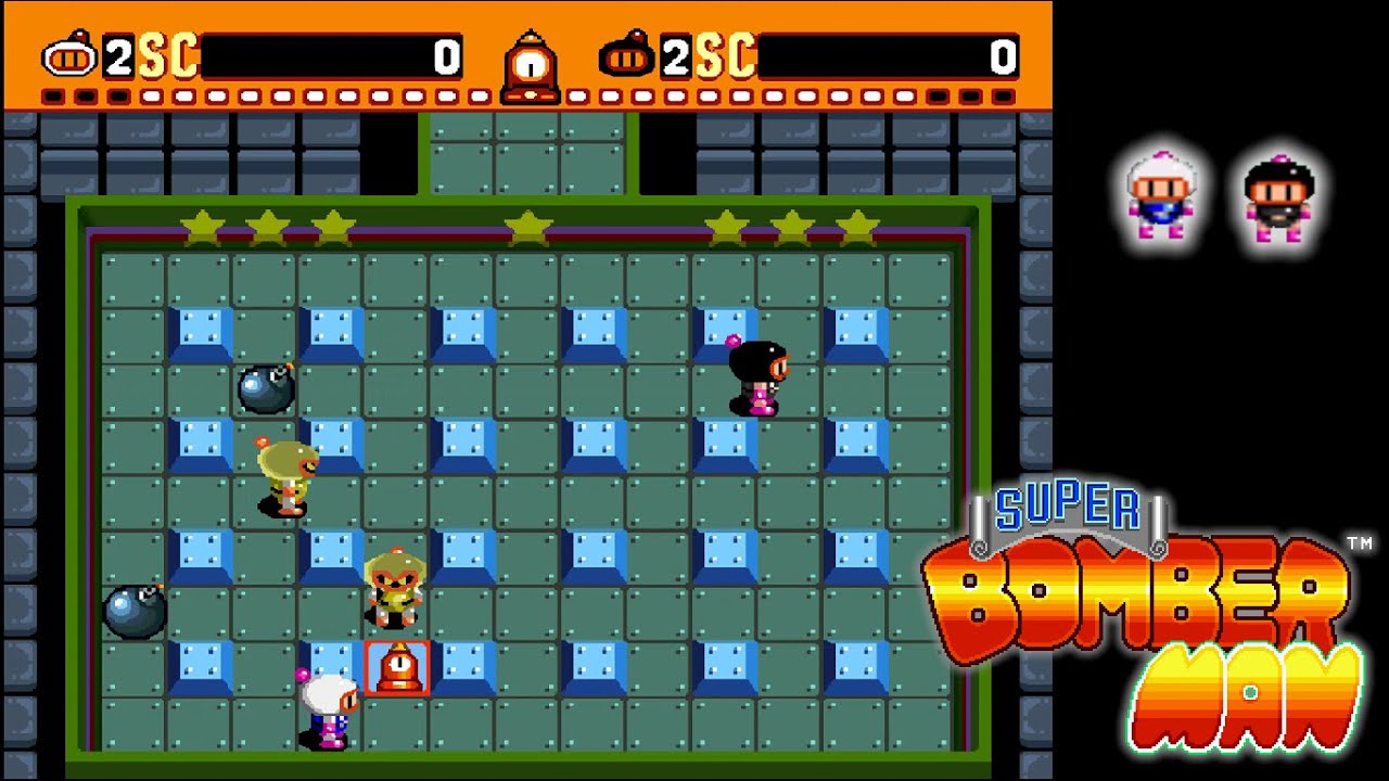 Boss 5 - Super Bomberman 1 - (SNES) / Gameplay 417 - YouTube