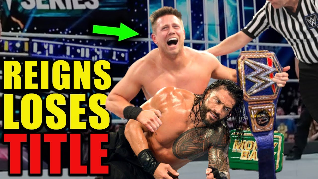 Roman Reigns LOSES Universal Title To The Miz After MITB Cash-In At ...
