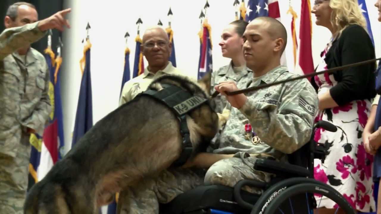 Air Force Staff Sgt. Brian Williams Bronze Star Ceremony - YouTube