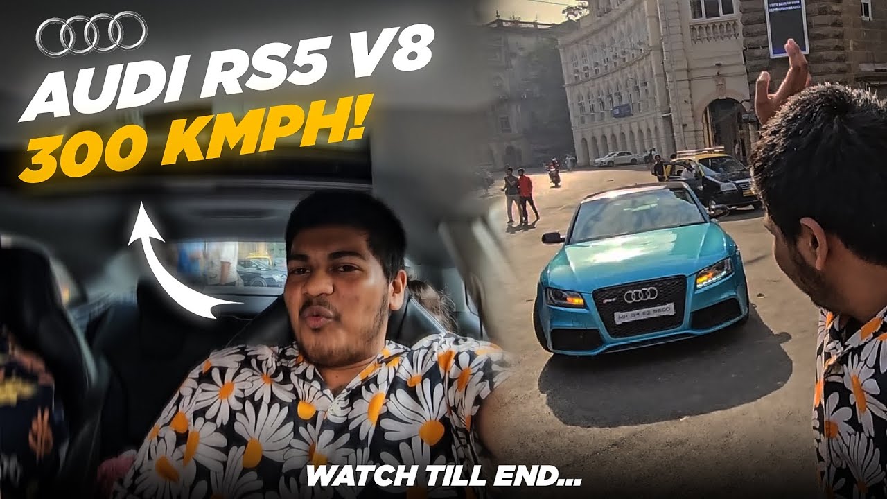 Police fined Audi RS5 V8 for riding 300kmph in Mumbai! | Full Vlog | # ...