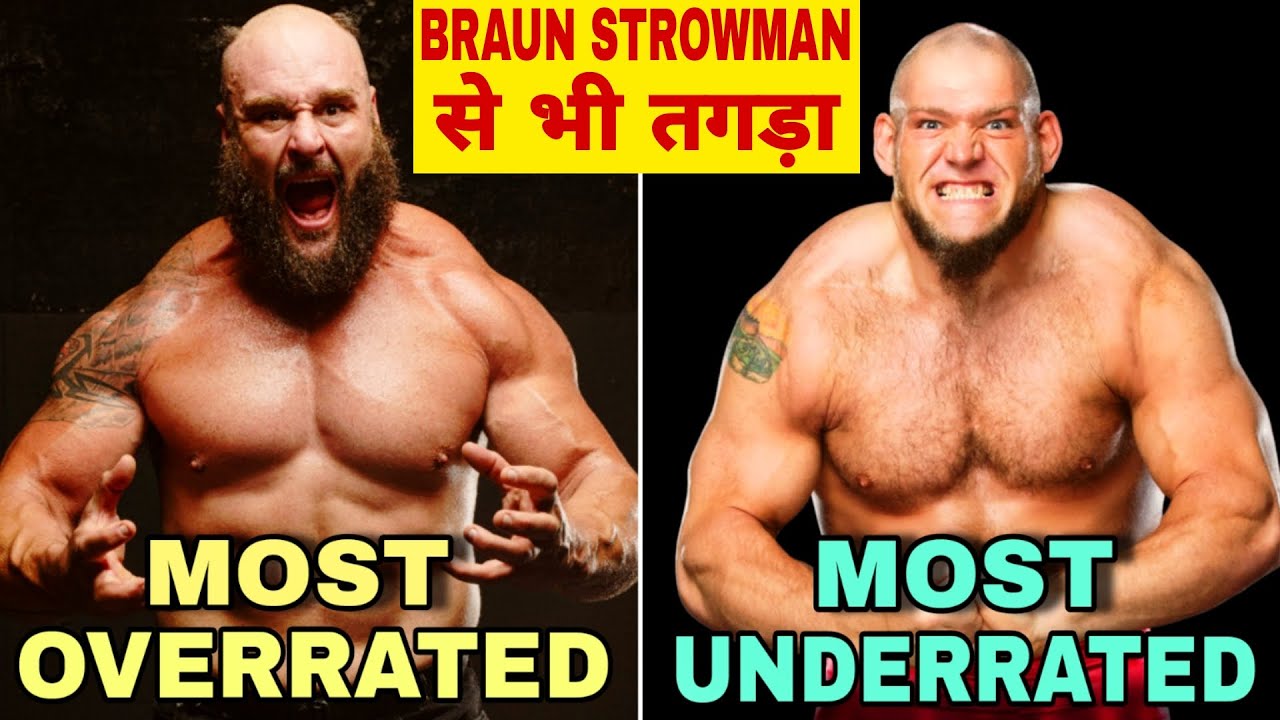 Comparison Between Braun Strowman & Lars Sullivan WWE 2024, Braun ...