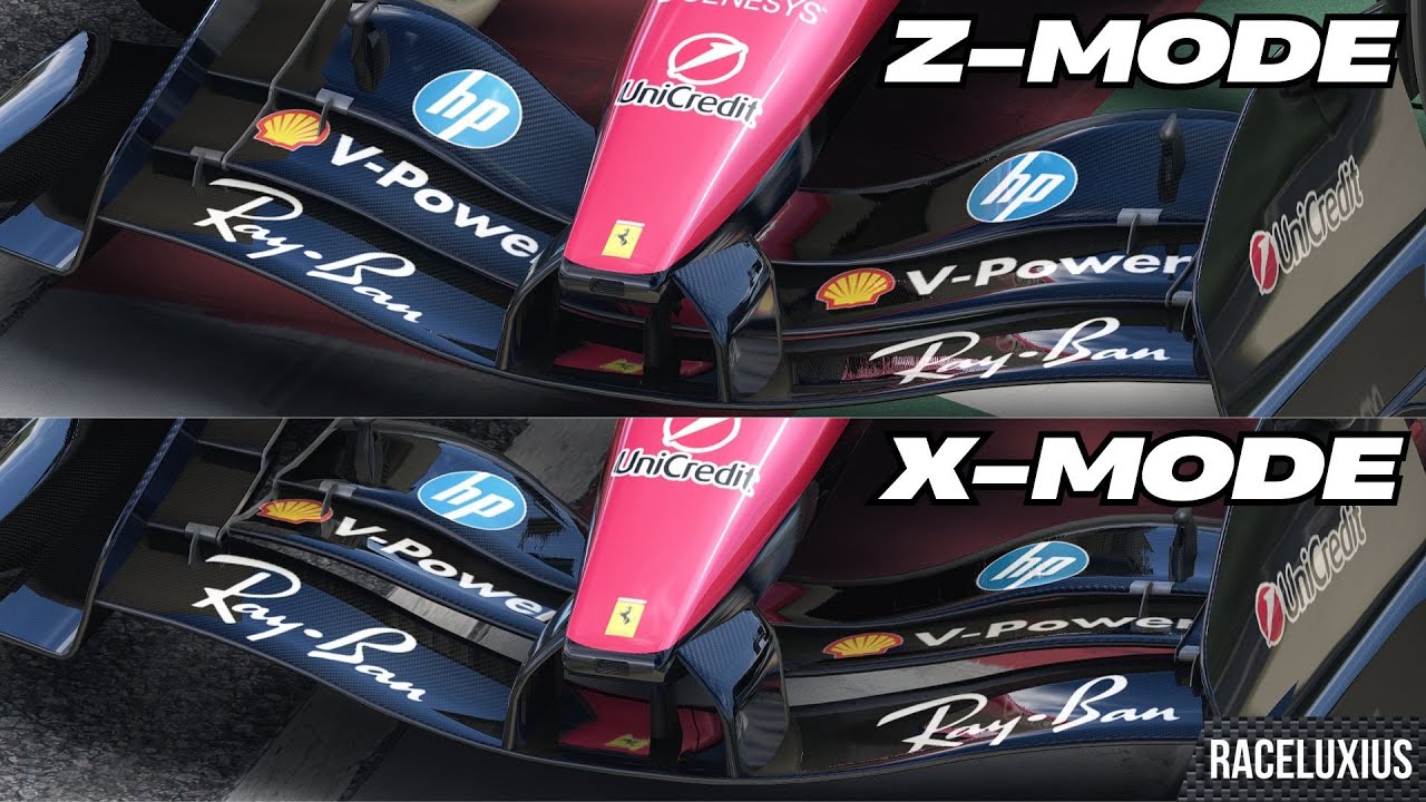 NEW ACTIVE AERO: Z-Mode & X-Mode | Ferrari SF 26 - F1 2026 - YouTube