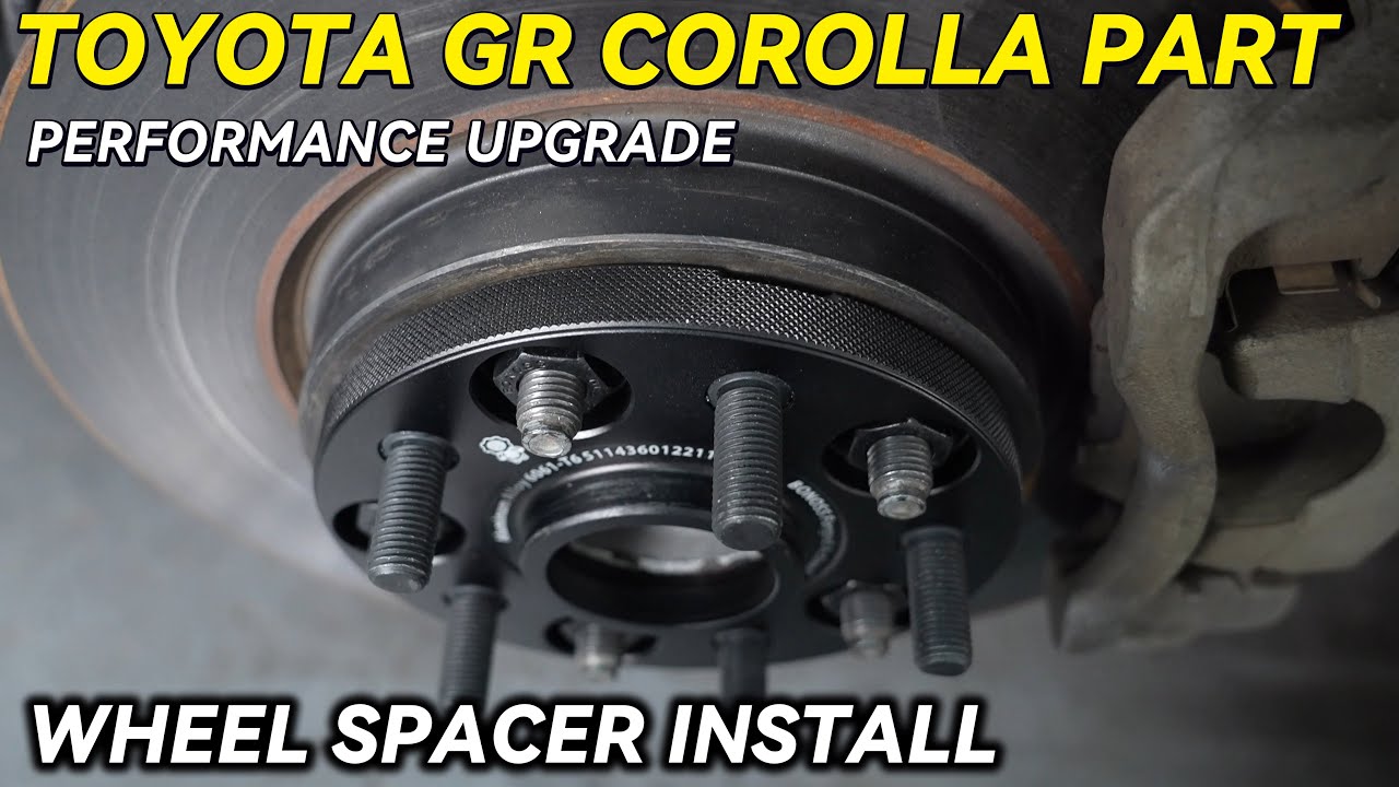Improving Performance with Wheel Spacers: Toyota GR Corolla | BONOSS ...