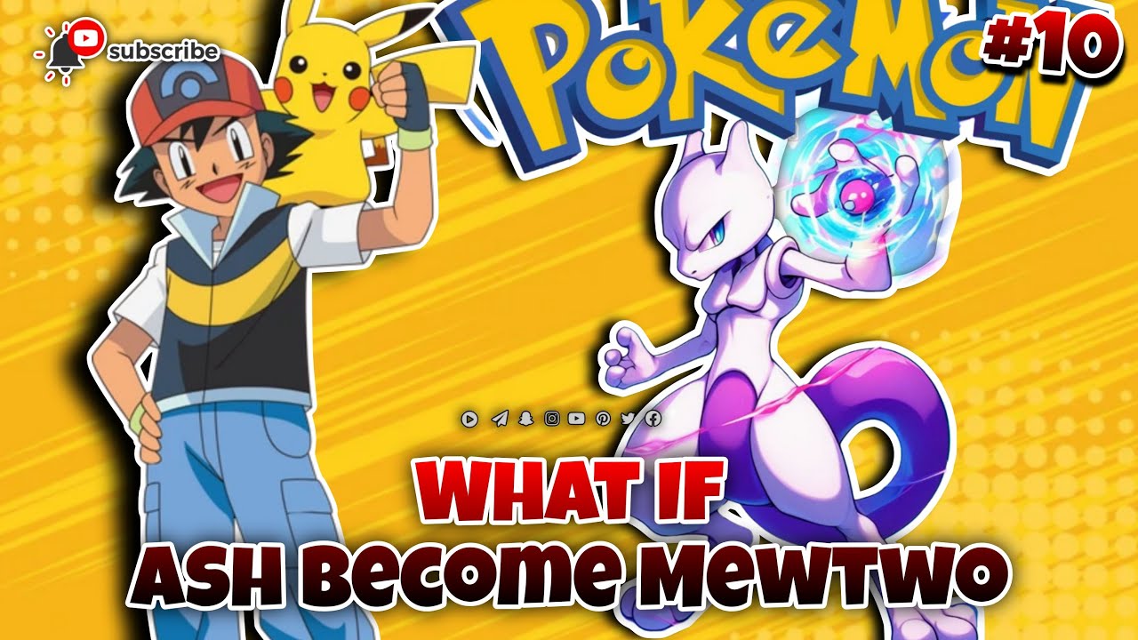 What if Ash become mewtwo Part-10 What if pokemon ash become ash #anime ...