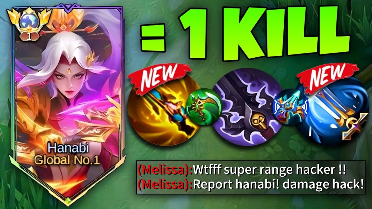 NEW META‼️ USERS HANABI TEST THIS 100% BROKEN BUILD.(NEW META BUILD AND ...
