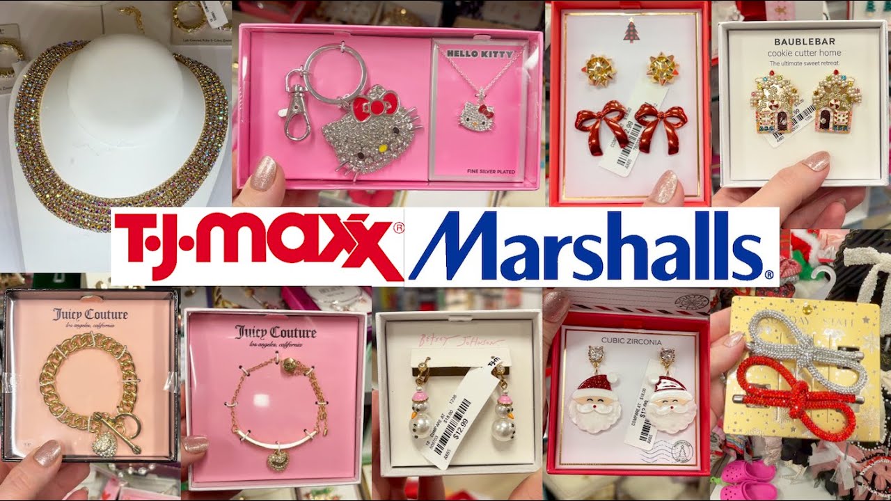 TJ MAXX & MARSHALLS SHOPPING #shopping #new #tjmaxx #marshalls #jewelry ...