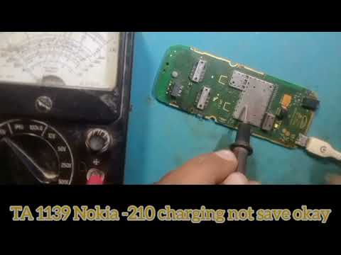 TA 1139 Nokia-20 charging not save okay | charging problem| solution of problem 