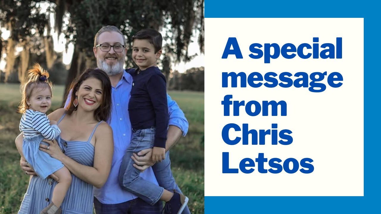 A Special Message from Chris Letsos - YouTube