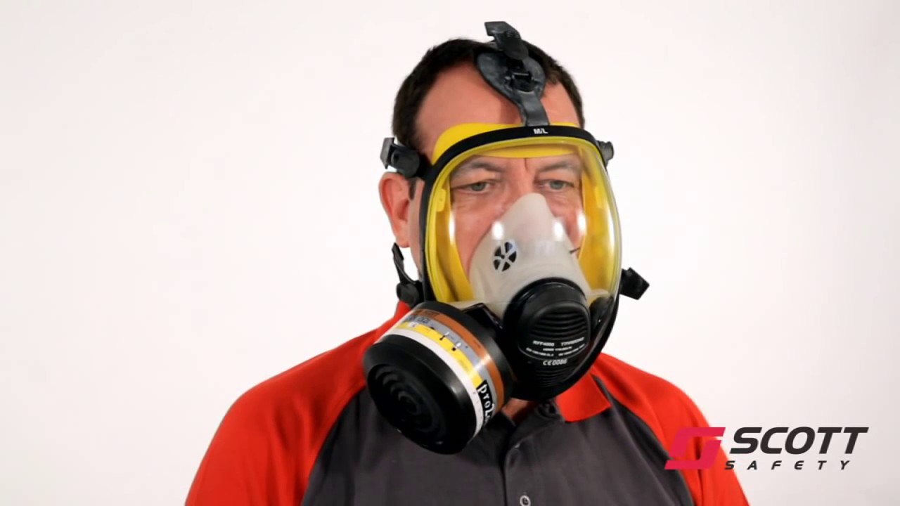 Scott Safety Vision Donning the Mask - YouTube