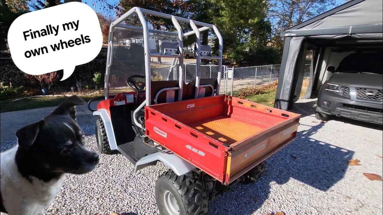 We found a Compact Utility Vehicle for the Property - YouTube