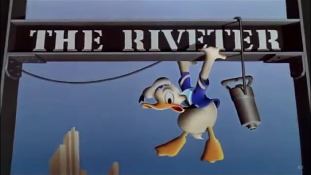 "The Riveter" (1940 Original Colored Cartoon) - YouTube