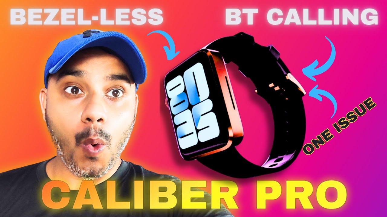Zero Caliber Pro SmartWatch ⚡ BEZEL LESS DISPLAY⚡ - YouTube