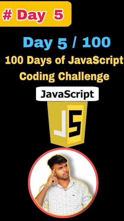 Day 5 || 100 days of JavaScript challenge #fullstackdeveloper #javascript #coding #java - YouTube
