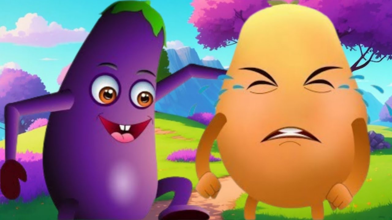 Aloo Kachaloo Beta Kahan Gaye They | Hindi Rhymes for Children | Aloo ...
