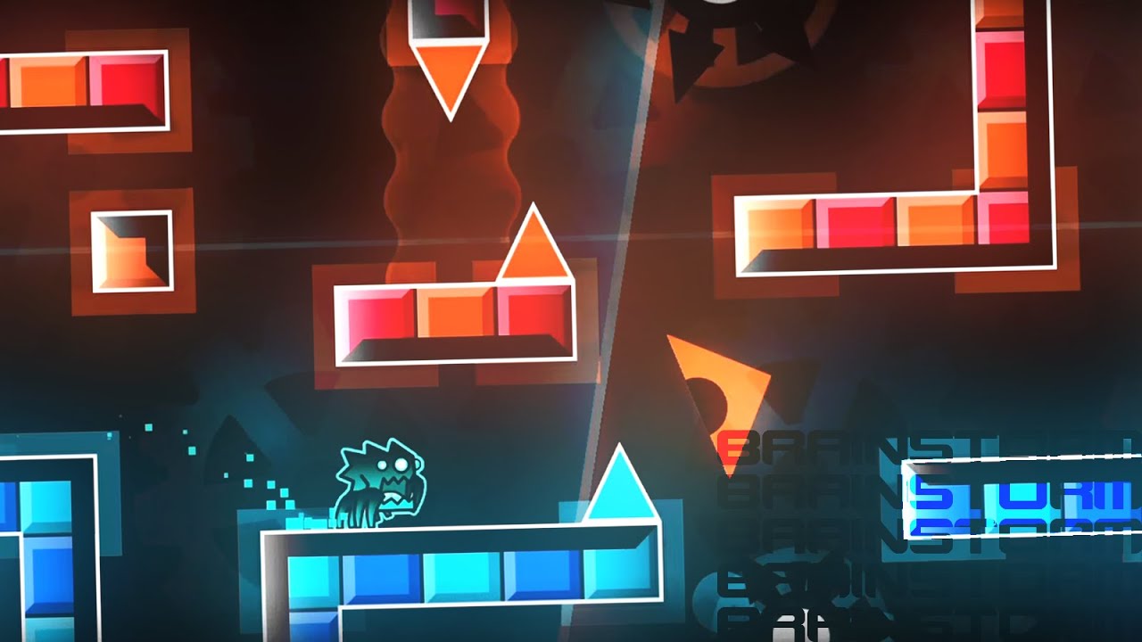 BRAINSTORM by BrainETR (w/coin) | Geometry Dash - YouTube