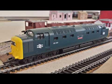 Hornby R2879 BR Class 55 Deltic 'St Paddy' No. 55001 DCC Ready H332283 ...