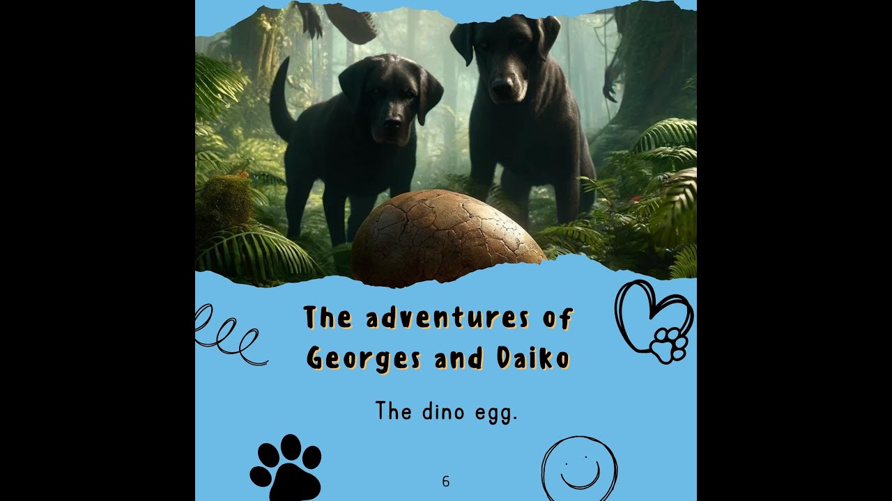 ENG B6 - The adventures of Georges and Daiko - The dino egg - YouTube