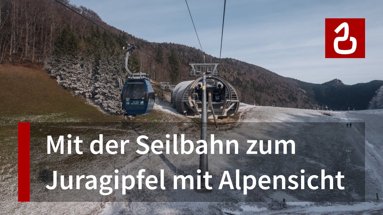 Seilbahn Weissenstein in Oberdorf | Alpensicht vom Solothurner Hausberg | Garaventa - Doppelmayr ...