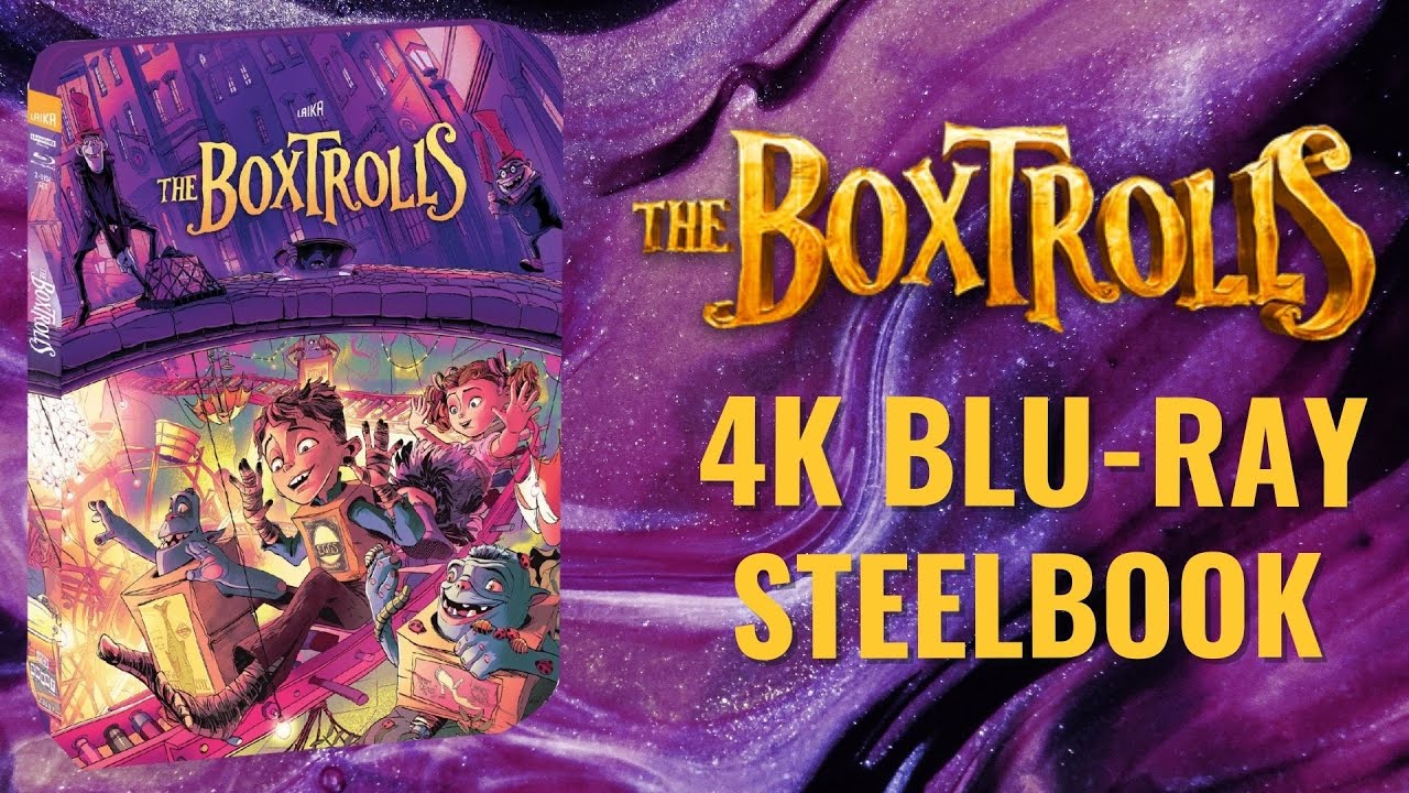The BoxTrolls Shout Factory 4K Ultra HD + Blu-ray Steelbook - YouTube
