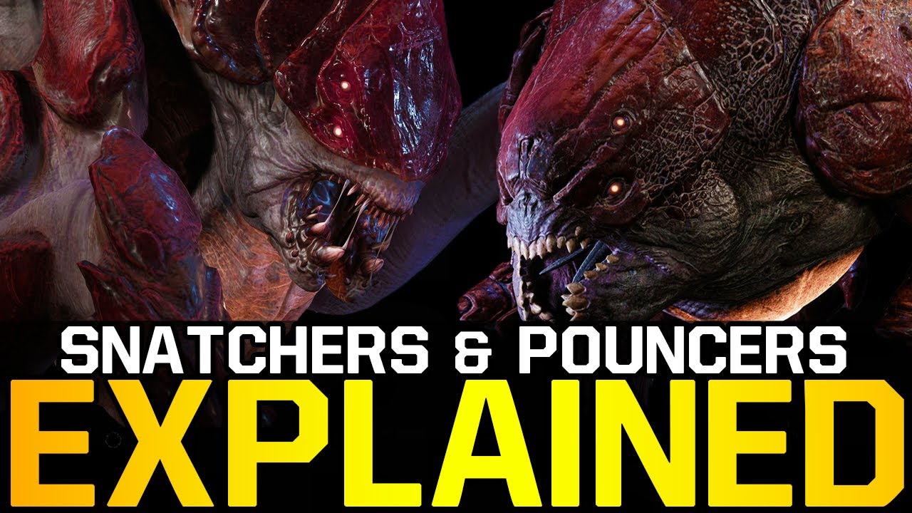 Swarm SNATCHERS & POUNCERS Explained - Gears of War Lore - YouTube