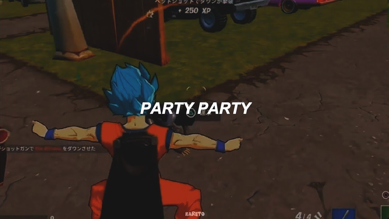 La canción de Goku bailando party party - YouTube
